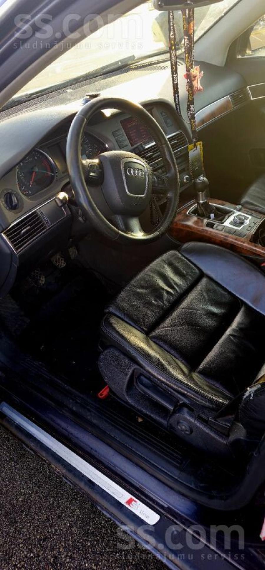 Blue Audi A6 2005 in Riga, with an engine capacity of 2.70 L and mileage of 442 thousand km for 2100 €, photo 10 on AUTOMOTO.COM.LV