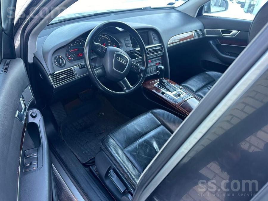 Blue Audi A6 2005 in Riga, with an engine capacity of 2.70 L and mileage of 442 thousand km for 2100 €, photo 14 on AUTOMOTO.COM.LV