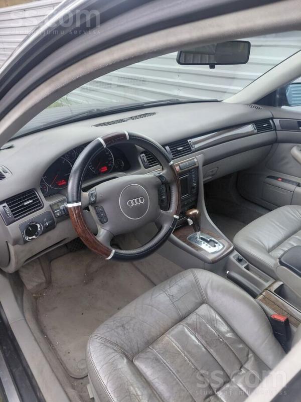 Blue Audi A6 2003 in Riga, with an engine capacity of 2.50 L and mileage of 354 thousand km for 950 €, photo 2 on AUTOMOTO.COM.LV