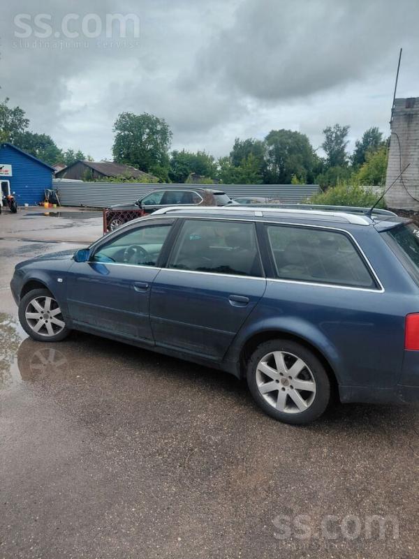 Blue Audi A6 2003 in Riga, with an engine capacity of 2.50 L and mileage of 354 thousand km for 950 €, photo 4 on AUTOMOTO.COM.LV