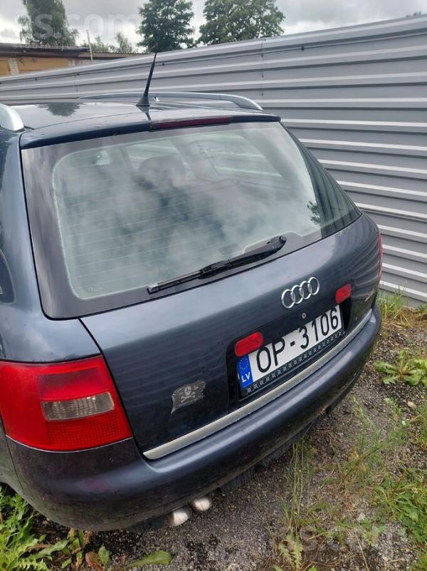 Blue Audi A6 2003 in Riga, with an engine capacity of 2.50 L and mileage of 354 thousand km for 950 €, photo 5 on AUTOMOTO.COM.LV