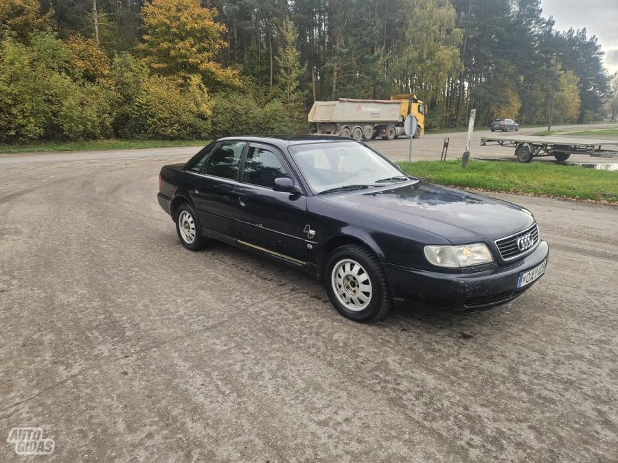Blue Audi A6 1994 in Jonava, with an engine capacity of 1.90 L and mileage of 308 thousand km for 950 €, photo 4 on AUTOMOTO.COM.LV