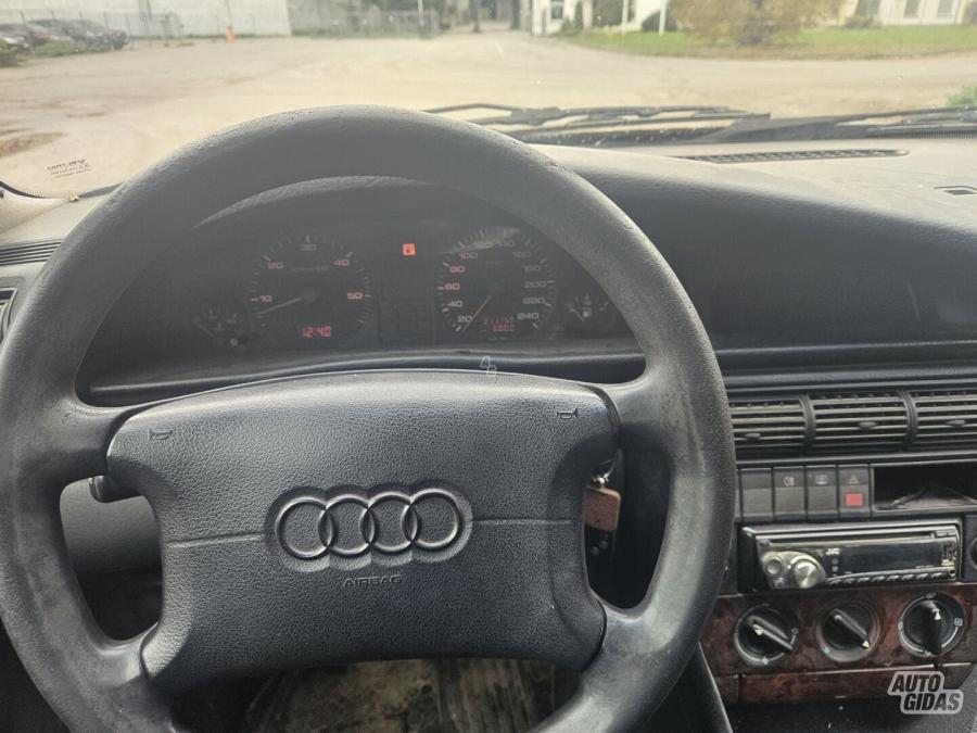 Blue Audi A6 1994 in Jonava, with an engine capacity of 1.90 L and mileage of 308 thousand km for 950 €, photo 9 on AUTOMOTO.COM.LV