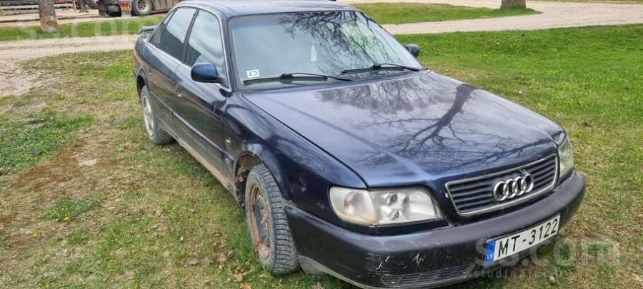 Zils Audi A6 1995 Cēsis, ar dzinēja tilpumu 2.50 L un nobraukumu 385 tūkst. km par 600 €, foto 1 vietnē AUTOMOTO.COM.LV