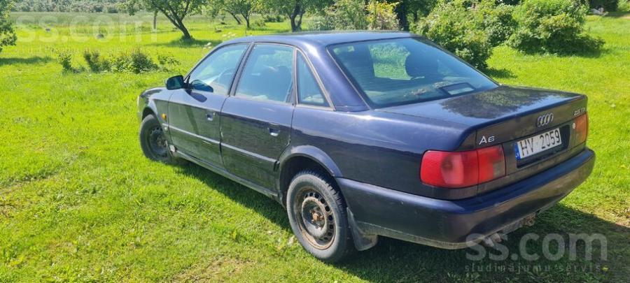 Blue Audi A6 1996 in Limbazi, with an engine capacity of 2.50 L and mileage of 470 thousand km for 700 €, photo 2 on AUTOMOTO.COM.LV