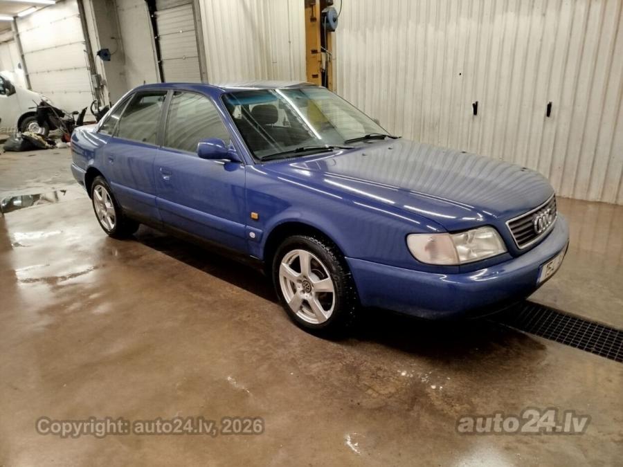 Blue Audi A6 1996 in Tallinn, with an engine capacity of 2.50 L and mileage of 0 thousand km for 1598 €, photo 3 on AUTOMOTO.COM.LV