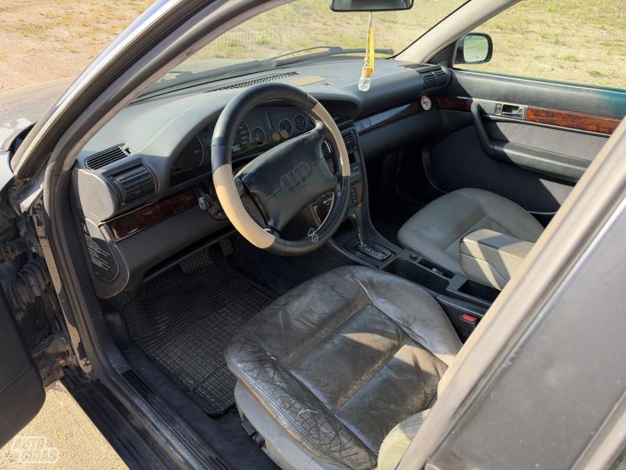 Zils Audi A6 1996 Kauņa, ar dzinēja tilpumu 2.50 L un nobraukumu 408 tūkst. km par 850 €, foto 6 vietnē AUTOMOTO.COM.LV