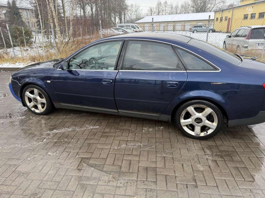 Zils Audi A6 1997 Panevēža, ar dzinēja tilpumu 2.77 L un nobraukumu 315 tūkst. km par 1550 €, foto 6 vietnē AUTOMOTO.COM.LV