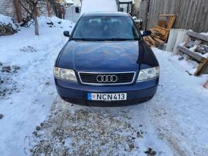 Zils Audi A6 1997 Šauļi, ar dzinēja tilpumu 1.90 L un nobraukumu 402 tūkst. km par 1300 €, foto  vietnē AUTOMOTO.COM.LV