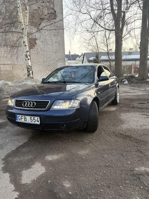 Zils Audi A6 1997 Šauļi, ar dzinēja tilpumu 1.90 L un nobraukumu 450 tūkst. km par 1400 €, foto 2 vietnē AUTOMOTO.COM.LV