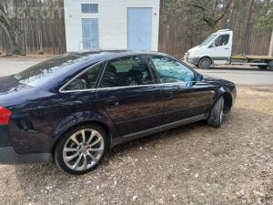Blue Audi A6 1997 in Riga, with an engine capacity of 2.40 L and mileage of 290 thousand km for 1550 €, photo 5 on AUTOMOTO.COM.LV