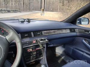 Blue Audi A6 1997 in Riga, with an engine capacity of 2.40 L and mileage of 290 thousand km for 1550 €, photo 8 on AUTOMOTO.COM.LV
