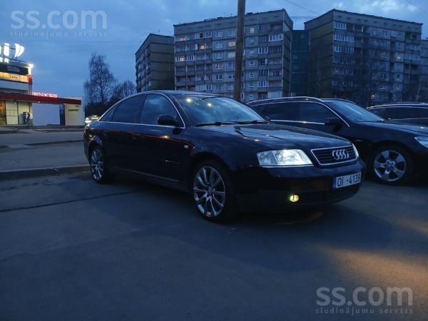Blue Audi A6 1997 in Riga, with an engine capacity of 2.40 L and mileage of 290 thousand km for 1550 €, photo 9 on AUTOMOTO.COM.LV
