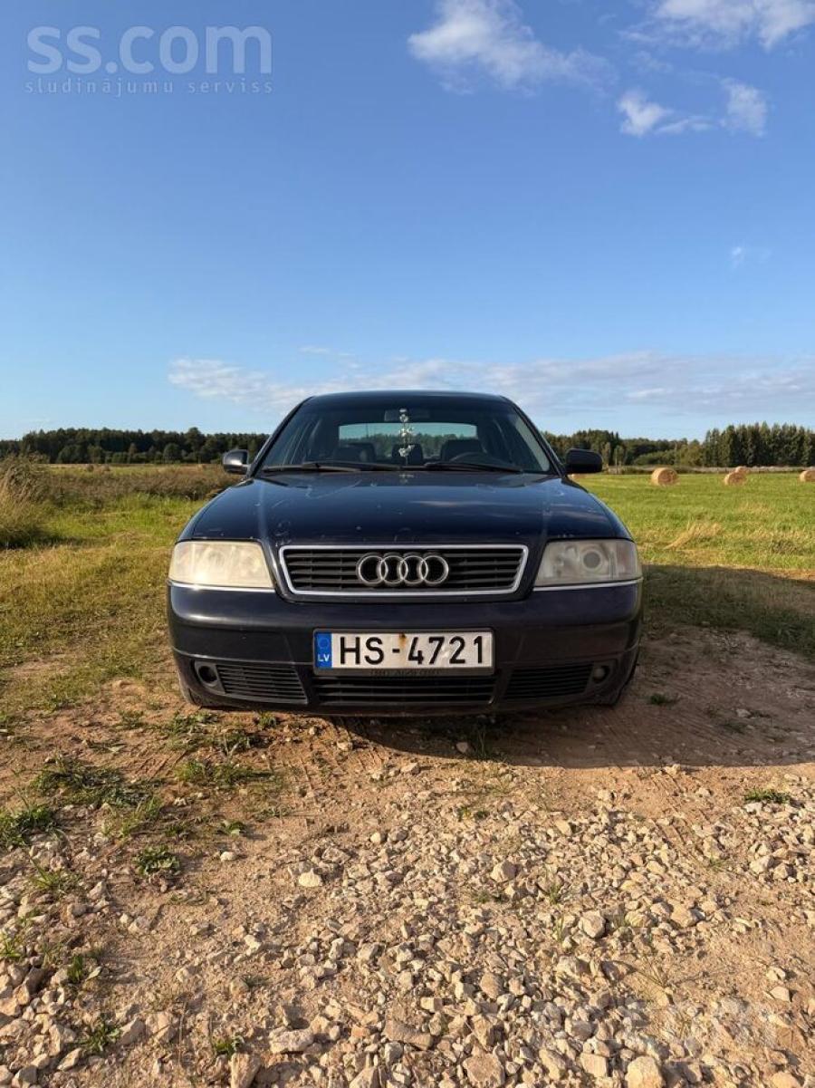 Blue Audi A6 1997 in Riga, with an engine capacity of 1.90 L and mileage of 444 thousand km for 1350 €, photo 4 on AUTOMOTO.COM.LV