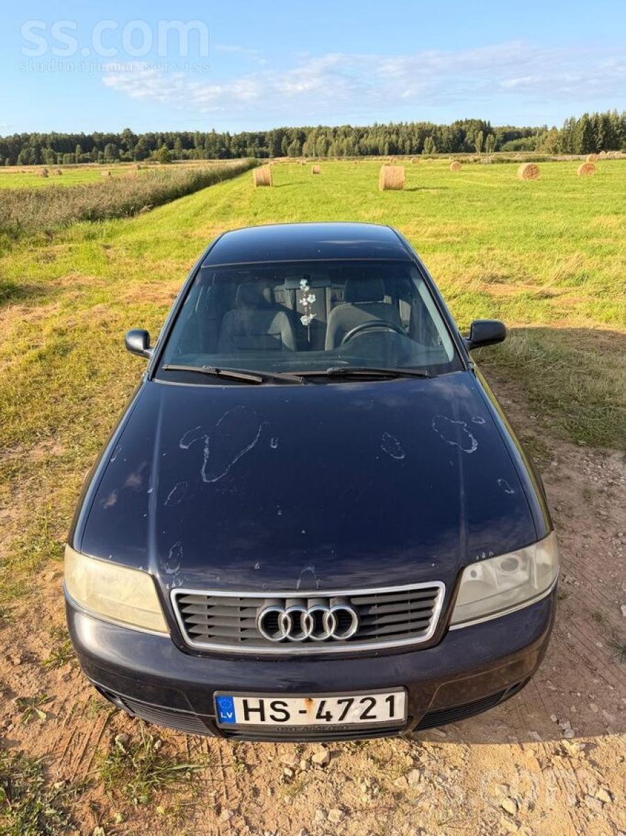 Blue Audi A6 1997 in Riga, with an engine capacity of 1.90 L and mileage of 444 thousand km for 1350 €, photo 5 on AUTOMOTO.COM.LV
