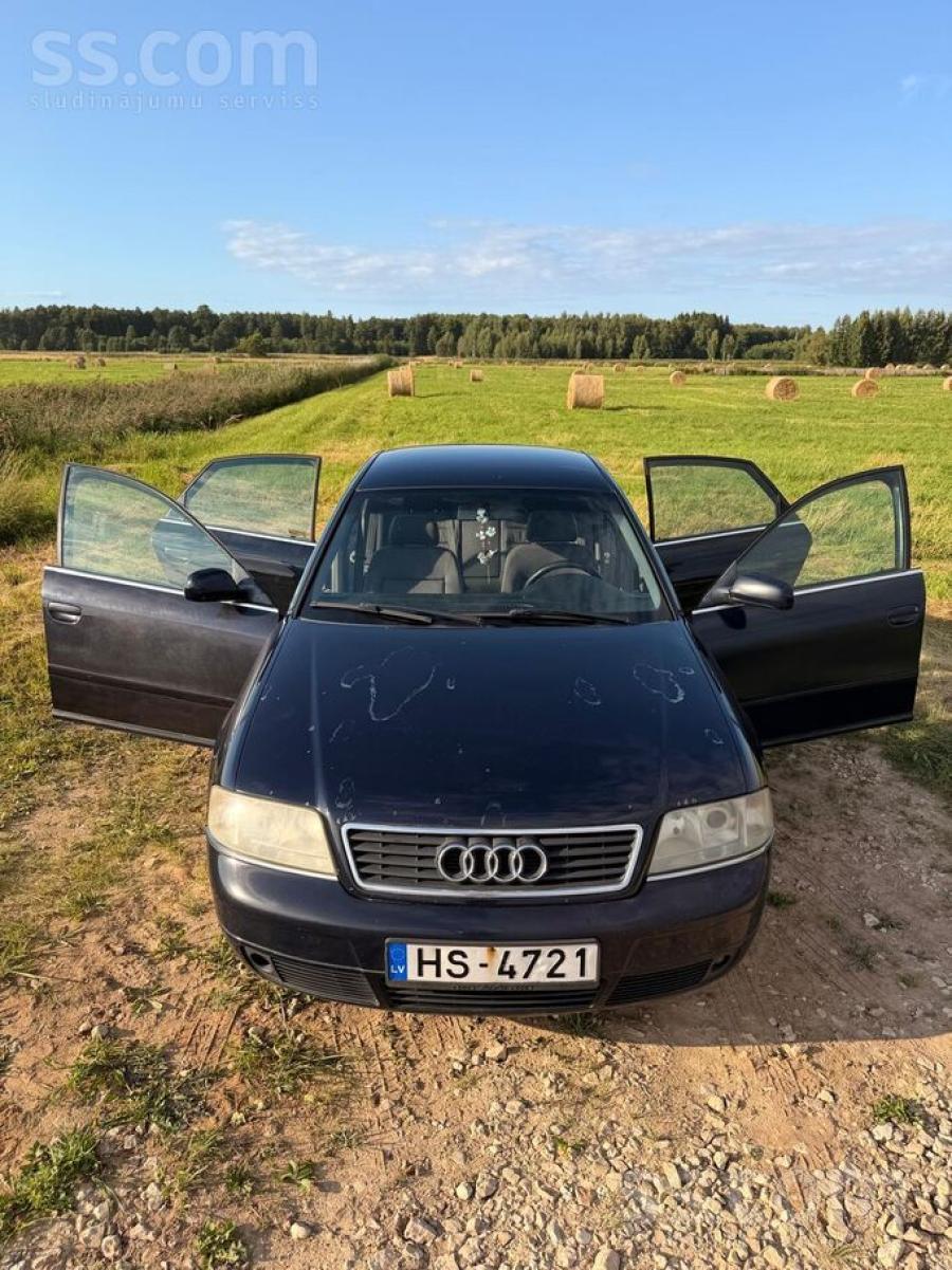 Blue Audi A6 1997 in Riga, with an engine capacity of 1.90 L and mileage of 444 thousand km for 1350 €, photo 6 on AUTOMOTO.COM.LV