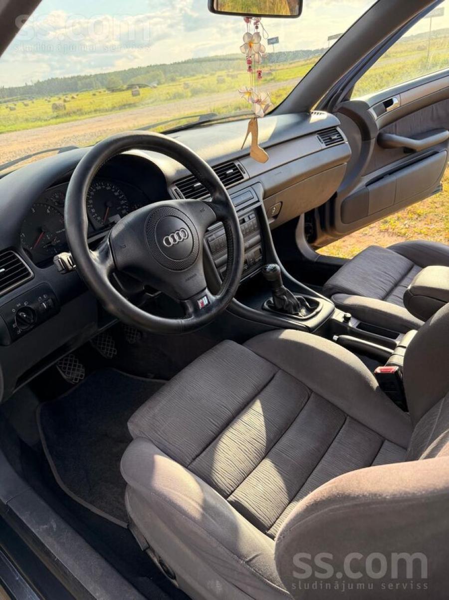 Blue Audi A6 1997 in Riga, with an engine capacity of 1.90 L and mileage of 444 thousand km for 1350 €, photo 7 on AUTOMOTO.COM.LV