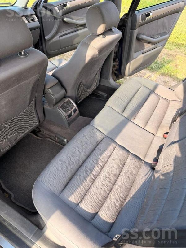 Zils Audi A6 1997 Rīga, ar dzinēja tilpumu 1.90 L un nobraukumu 444 tūkst. km par 1350 €, foto 7 vietnē AUTOMOTO.COM.LV
