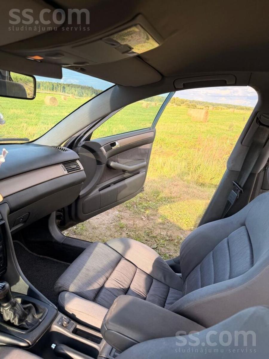 Blue Audi A6 1997 in Riga, with an engine capacity of 1.90 L and mileage of 444 thousand km for 1350 €, photo 13 on AUTOMOTO.COM.LV