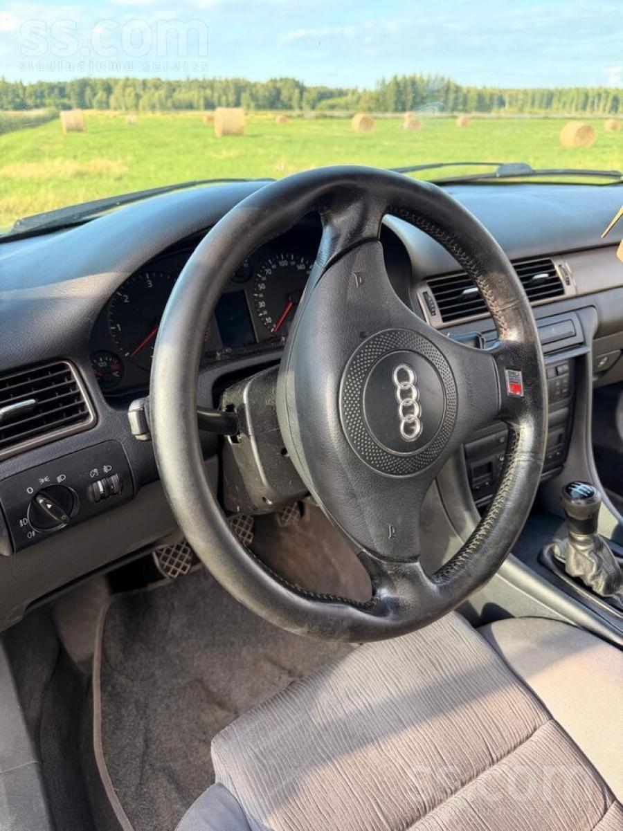 Blue Audi A6 1997 in Riga, with an engine capacity of 1.90 L and mileage of 444 thousand km for 1350 €, photo 15 on AUTOMOTO.COM.LV