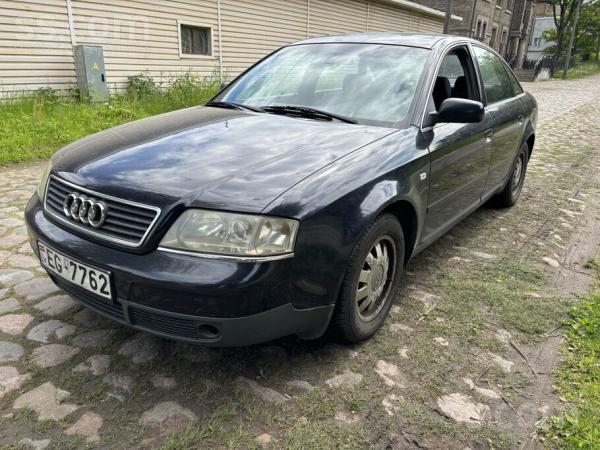 Zils Audi A6 1998 Rīga, ar dzinēja tilpumu 2.40 L un nobraukumu 252 tūkst. km par 1370 €, foto 1 vietnē AUTOMOTO.COM.LV