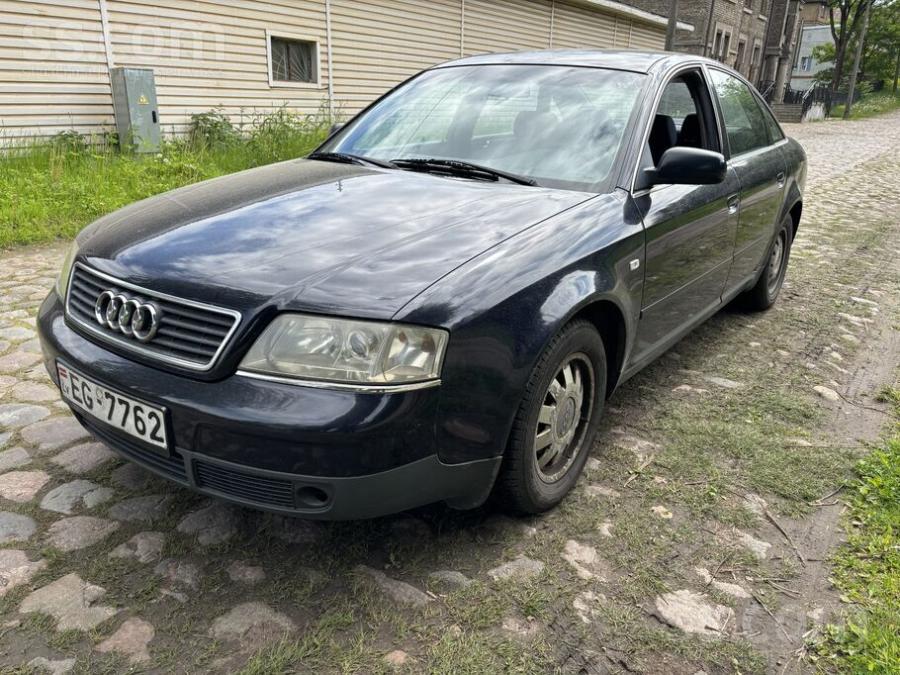 Zils Audi A6 1998 Rīga, ar dzinēja tilpumu 2.40 L un nobraukumu 252 tūkst. km par 1370 €, foto 1 vietnē AUTOMOTO.COM.LV