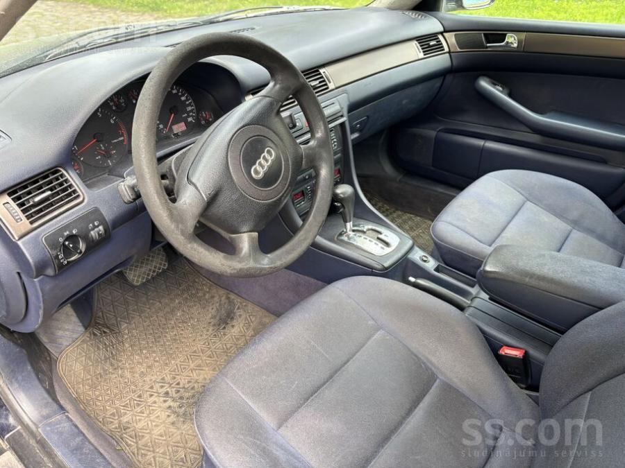 Zils Audi A6 1998 Rīga, ar dzinēja tilpumu 2.40 L un nobraukumu 252 tūkst. km par 1370 €, foto 8 vietnē AUTOMOTO.COM.LV