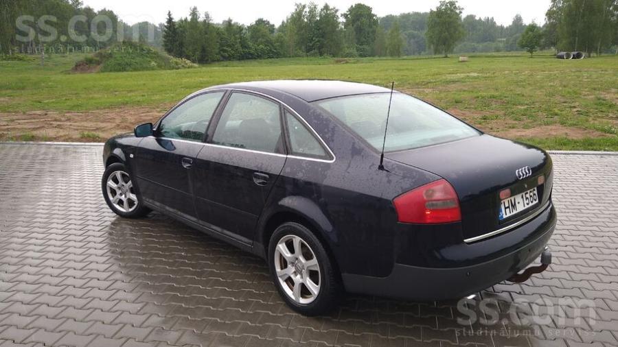 Zils Audi A6 1998 Valmiera, ar dzinēja tilpumu 2.40 L un nobraukumu 322 tūkst. km par 18500 €, foto 2 vietnē AUTOMOTO.COM.LV