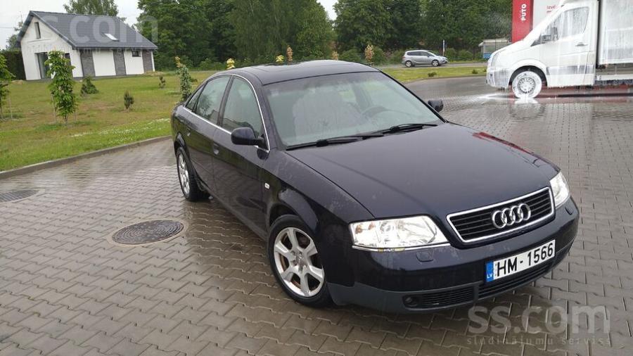 Zils Audi A6 1998 Valmiera, ar dzinēja tilpumu 2.40 L un nobraukumu 322 tūkst. km par 18500 €, foto 4 vietnē AUTOMOTO.COM.LV