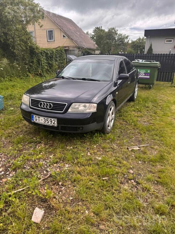 Blue Audi A6 1998 in Riga, with an engine capacity of 2.50 L and mileage of 352 thousand km for 980 €, photo 1 on AUTOMOTO.COM.LV
