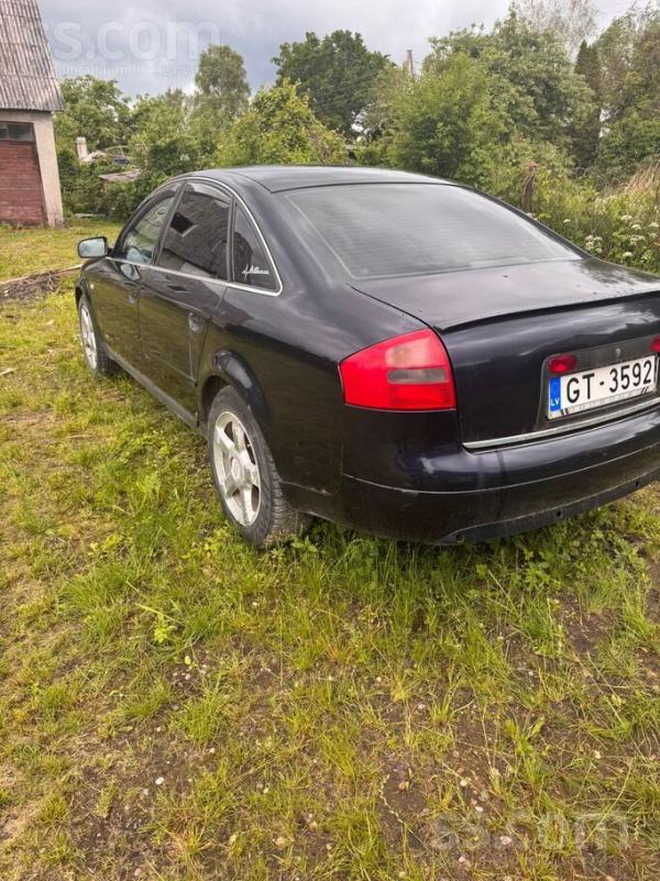 Blue Audi A6 1998 in Riga, with an engine capacity of 2.50 L and mileage of 352 thousand km for 980 €, photo 4 on AUTOMOTO.COM.LV