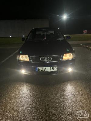 Blue Audi A6 1998 in Panevezys, with an engine capacity of 1.80 L and mileage of 330 thousand km for 850 €, photo  on AUTOMOTO.COM.LV