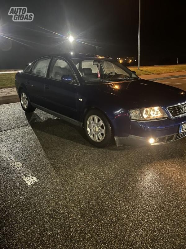 Blue Audi A6 1998 in Panevezys, with an engine capacity of 1.80 L and mileage of 330 thousand km for 850 €, photo 2 on AUTOMOTO.COM.LV