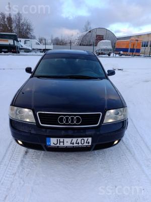 Zils Audi A6 1998 Rēzekne, ar dzinēja tilpumu 1.90 L un nobraukumu 405 tūkst. km par 1100 €, foto  vietnē AUTOMOTO.COM.LV