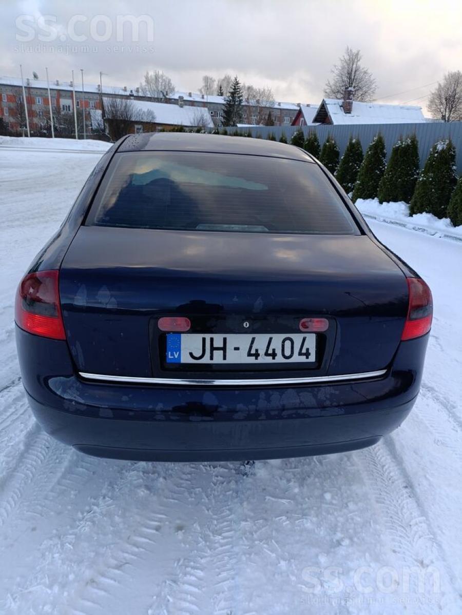Blue Audi A6 1998 in Rezekne, with an engine capacity of 1.90 L and mileage of 405 thousand km for 1100 €, photo 4 on AUTOMOTO.COM.LV