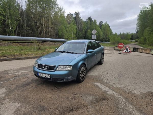 Синий Ауди А6 1998 в Висагинас, объемом двигателя 1.90 л и пробегом 408 тыс. км за 1150 €, фото 1 на AUTOMOTO.COM.LV