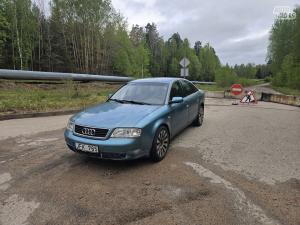 Синий Ауди А6 1998 в Висагинас, объемом двигателя 1.90 л и пробегом 408 тыс. км за 1150 €, фото  на AUTOMOTO.COM.LV