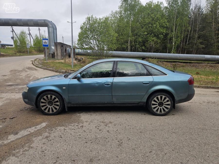 Blue Audi A6 1998 in Visaginas, with an engine capacity of 1.90 L and mileage of 408 thousand km for 1150 €, photo 3 on AUTOMOTO.COM.LV