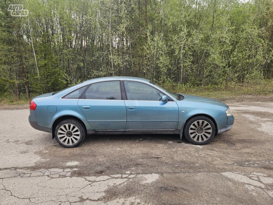 Blue Audi A6 1998 in Visaginas, with an engine capacity of 1.90 L and mileage of 408 thousand km for 1150 €, photo 6 on AUTOMOTO.COM.LV