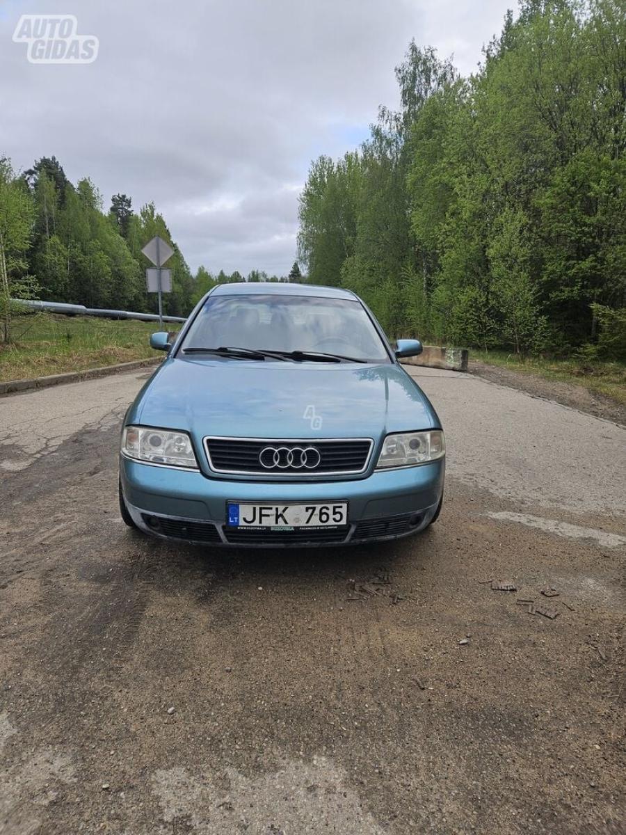 Blue Audi A6 1998 in Visaginas, with an engine capacity of 1.90 L and mileage of 408 thousand km for 1150 €, photo 8 on AUTOMOTO.COM.LV