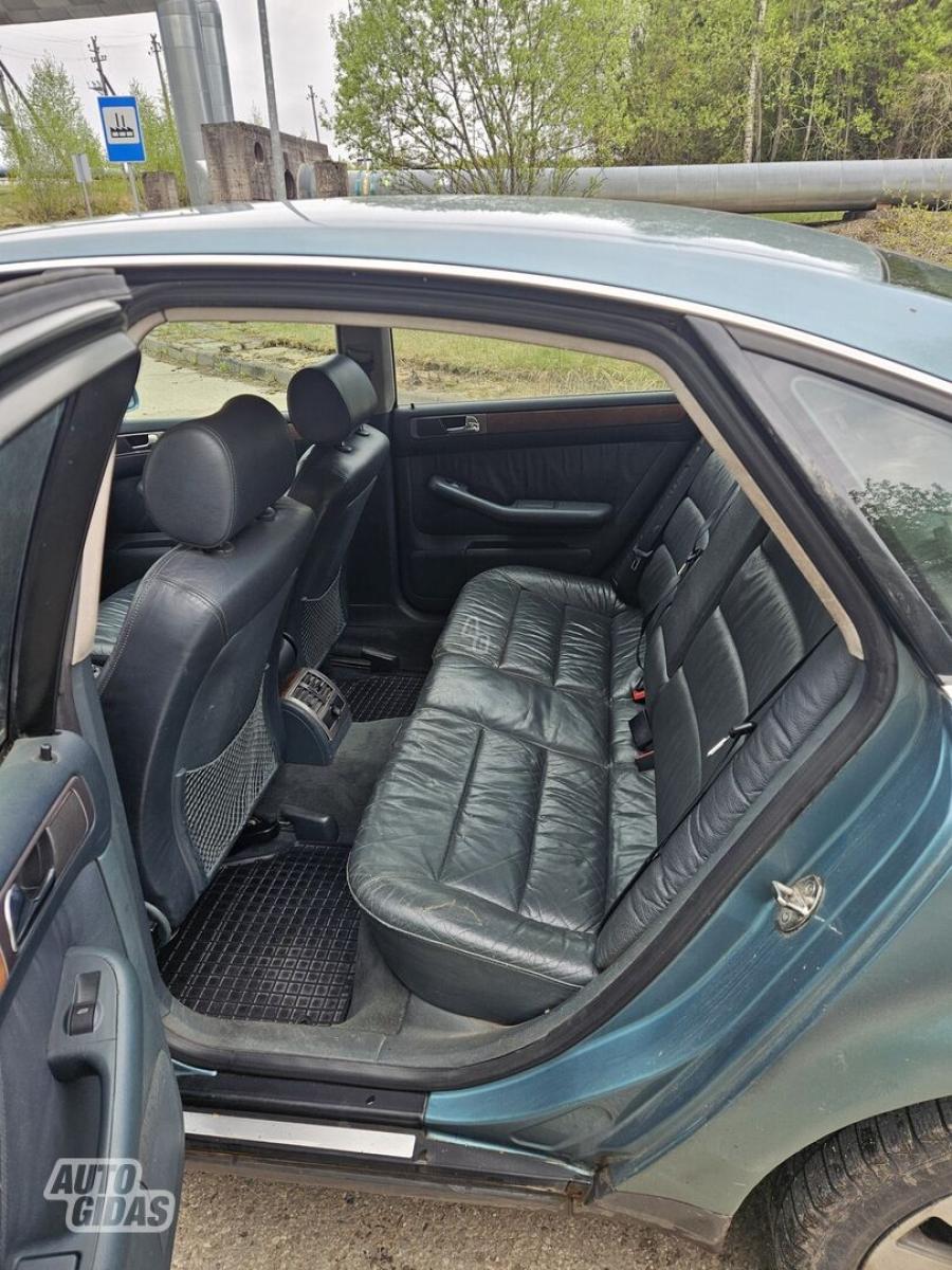 Blue Audi A6 1998 in Visaginas, with an engine capacity of 1.90 L and mileage of 408 thousand km for 1150 €, photo 10 on AUTOMOTO.COM.LV