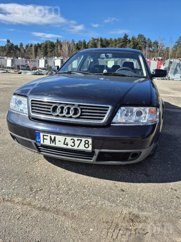 Blue Audi A6 1998 in Riga, with an engine capacity of 2.40 L and mileage of 234 thousand km for 1650 €, photo 6 on AUTOMOTO.COM.LV