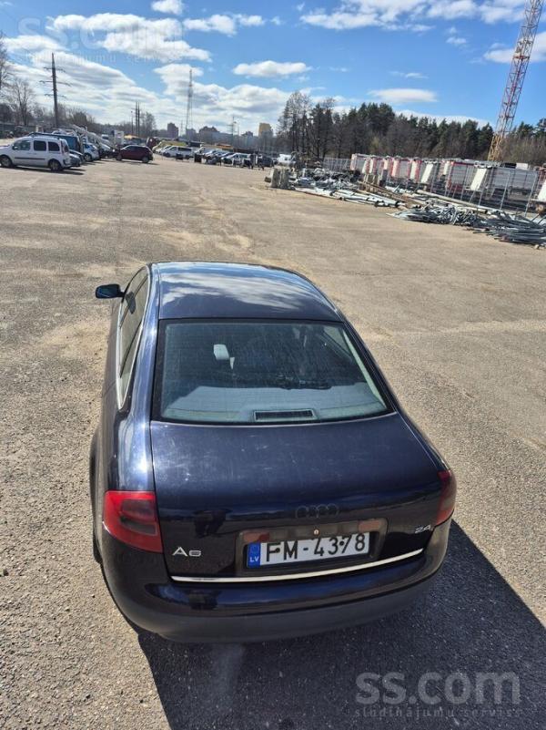 Zils Audi A6 1998 Rīga, ar dzinēja tilpumu 2.40 L un nobraukumu 234 tūkst. km par 1550 €, foto 2 vietnē AUTOMOTO.COM.LV