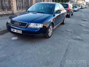 Zils Audi A6 1998 Rīga, ar dzinēja tilpumu 1.90 L un nobraukumu 340 tūkst. km par 1300 €, foto  vietnē AUTOMOTO.COM.LV