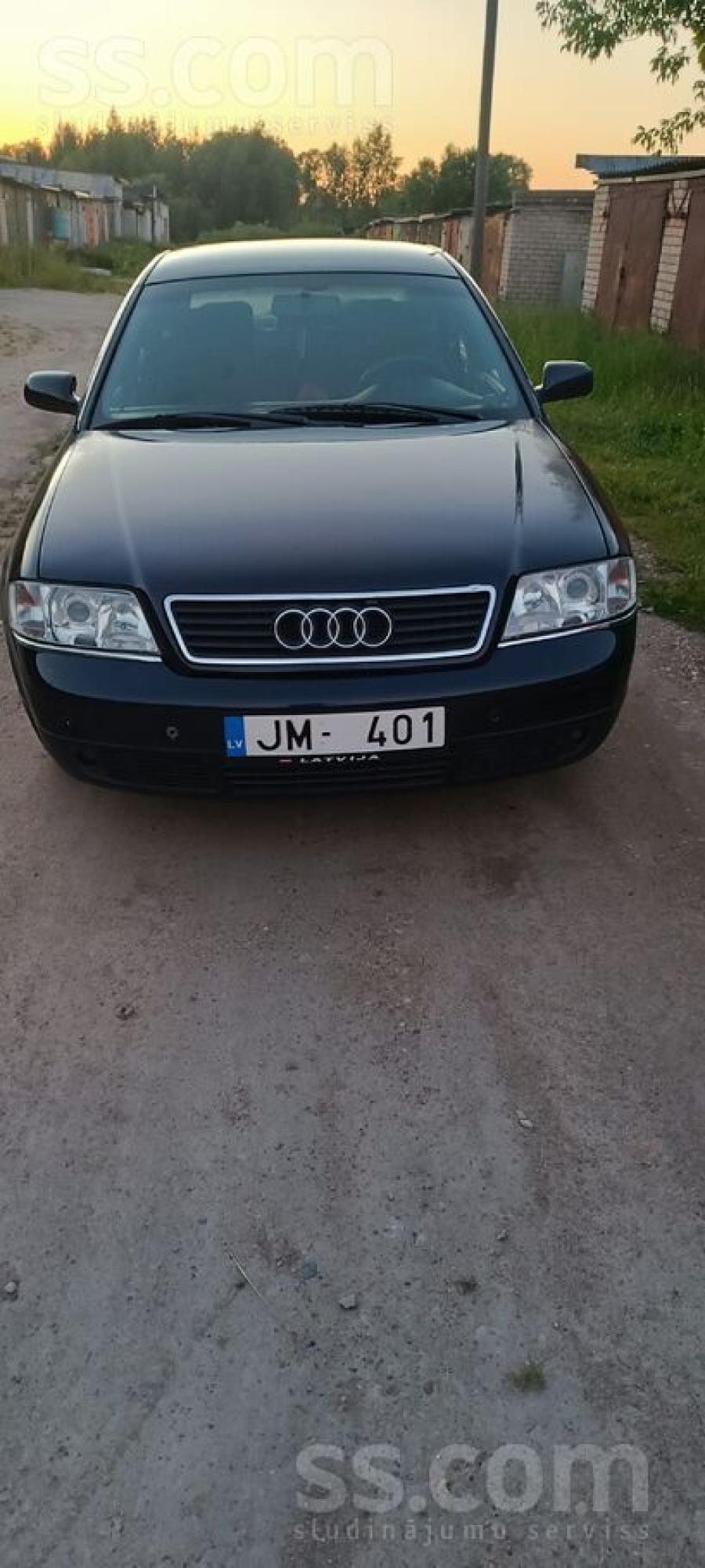 Zils Audi A6 1998 Daugavpils, ar dzinēja tilpumu 1.90 L un nobraukumu 376 tūkst. km par 1300 €, foto 1 vietnē AUTOMOTO.COM.LV