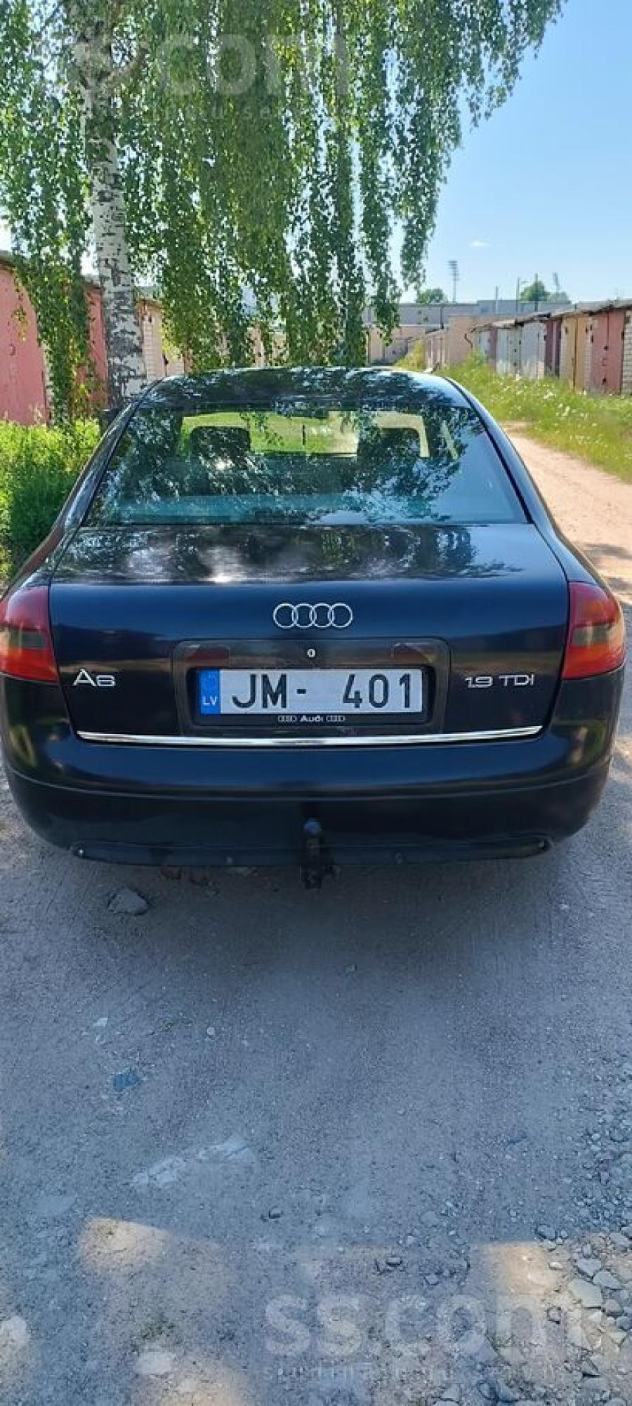Zils Audi A6 1998 Daugavpils, ar dzinēja tilpumu 1.90 L un nobraukumu 376 tūkst. km par 1300 €, foto 3 vietnē AUTOMOTO.COM.LV