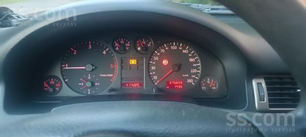 Blue Audi A6 1998 in Daugavpils, with an engine capacity of 1.90 L and mileage of 376 thousand km for 1300 €, photo 8 on AUTOMOTO.COM.LV