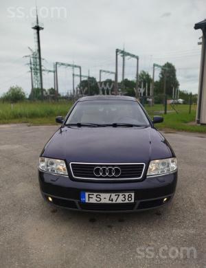 Zils Audi A6 1998 Ogre, ar dzinēja tilpumu 2.40 L un nobraukumu 300 tūkst. km par 990 €, foto  vietnē AUTOMOTO.COM.LV