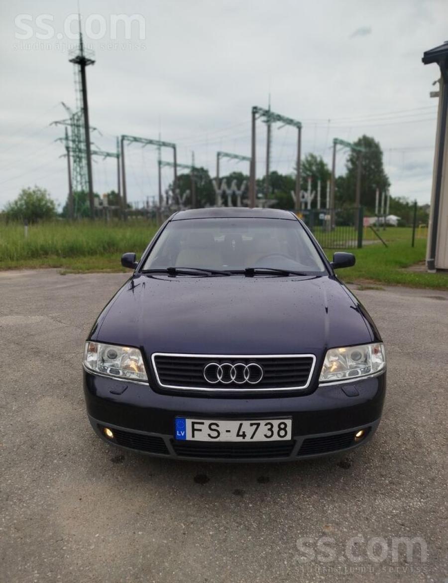 Zils Audi A6 1998 Ogre, ar dzinēja tilpumu 2.40 L un nobraukumu 300 tūkst. km par 990 €, foto 1 vietnē AUTOMOTO.COM.LV