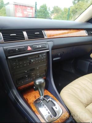 Zils Audi A6 1998 Ogre, ar dzinēja tilpumu 2.40 L un nobraukumu 300 tūkst. km par 990 €, foto 5 vietnē AUTOMOTO.COM.LV